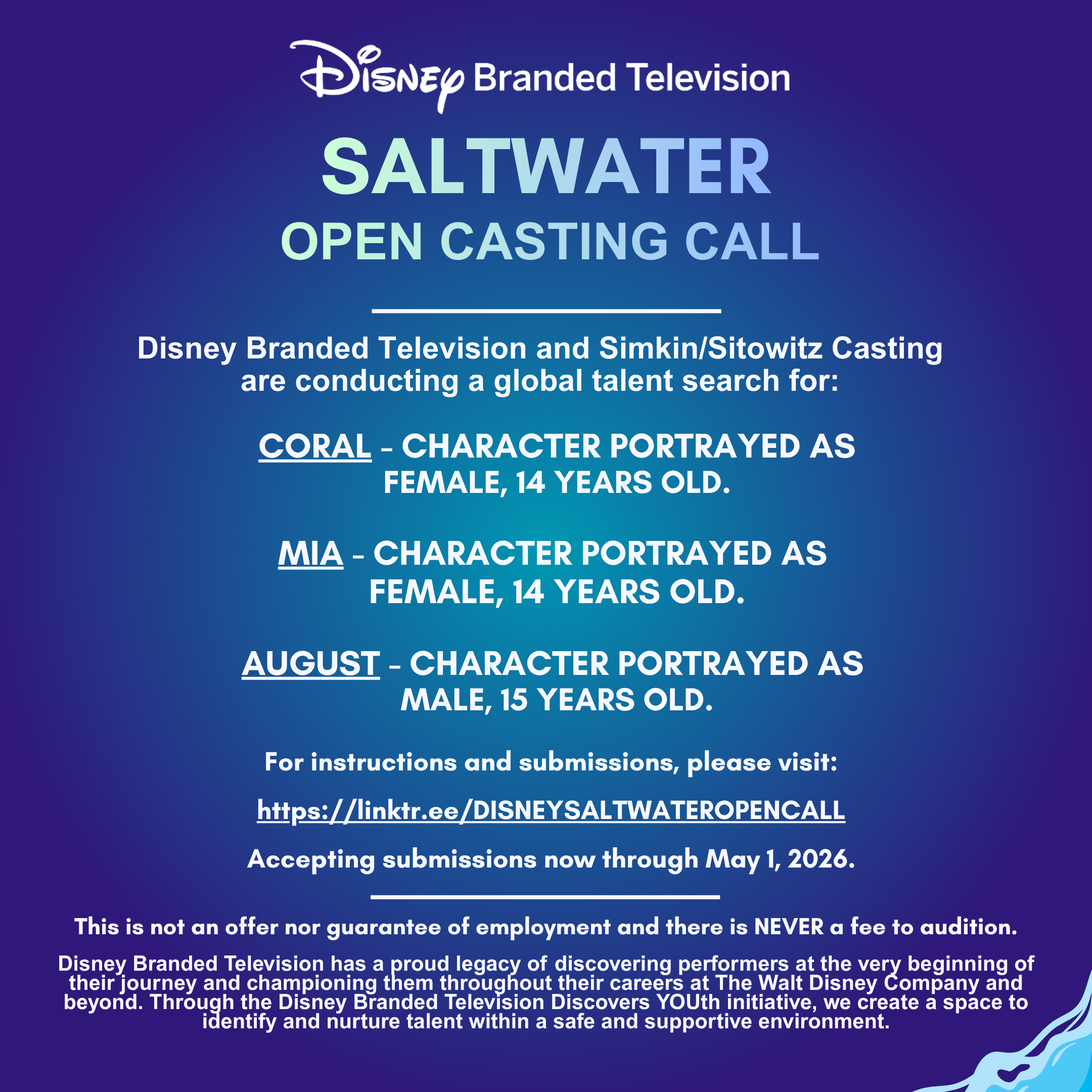 Disney mermaid pilot to film in Wilmington | Port City Daily